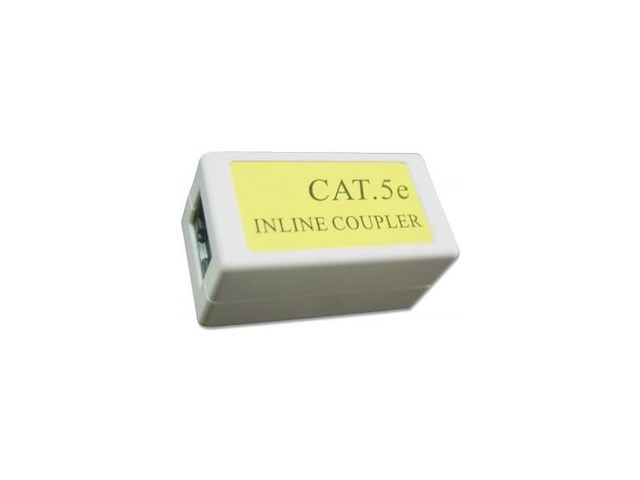 NCA-LC5E-001 Gembird Cat.5E LAN coupler white Spojnica za kabl RJ-45 (alt. TA-350)