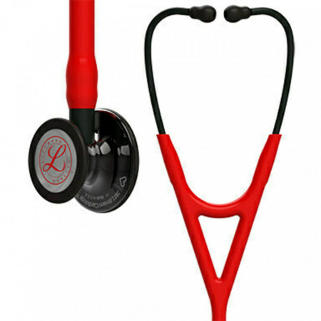 Littmann Cardiology IV Stethoscope, Red Smoke Heart, 6182