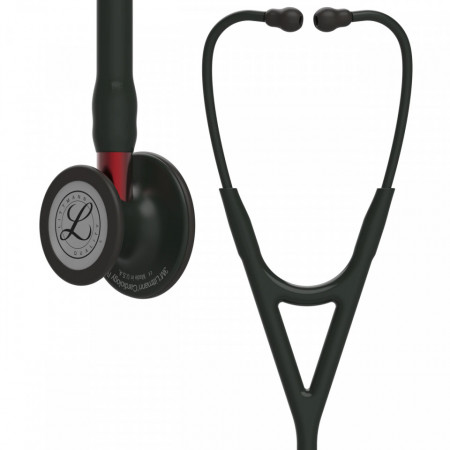 Littmann Cardiology IV Stethoscope, Black Red, 6200