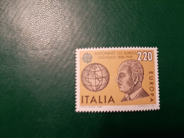 Evropa cept Italia 1980 raspar