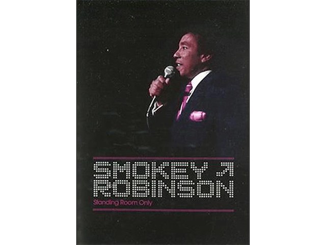 SMOKEY ROBINSON STANDING ROOM ONLY DVD