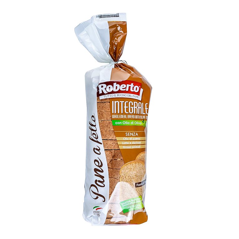 Roberto hleb integralni 400g Roberto