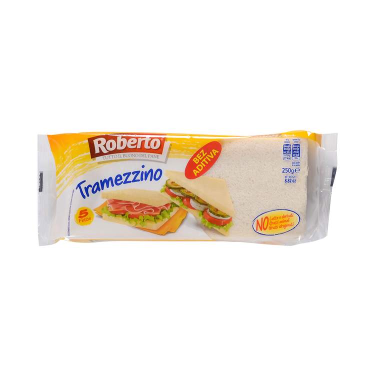 Roberto hleb beli tramezzino 250g