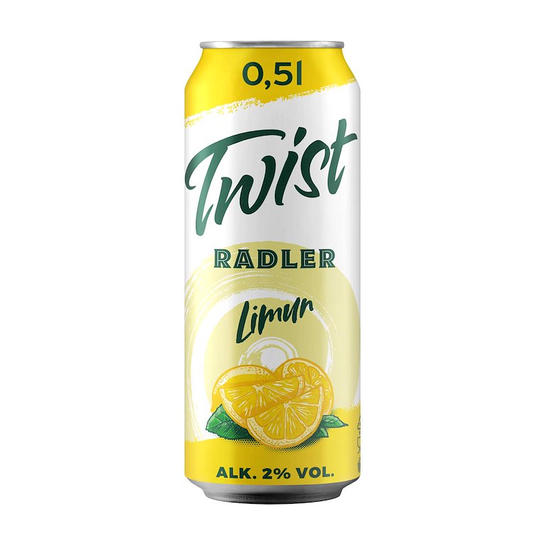 Lav twist limun pivo 0,5l limenka Carlsberg pivara