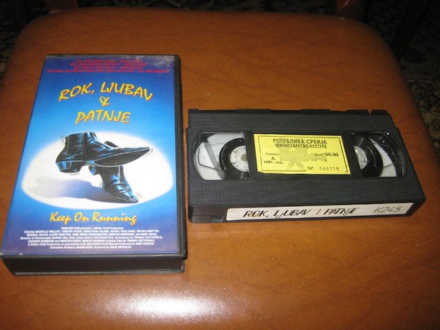 VHS Video kaseta - Rok, ljubav i patnja