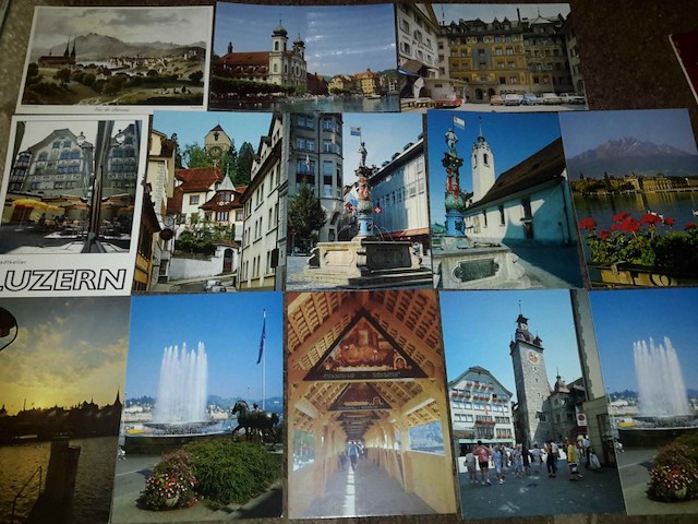 Luzern , 29 razglednica , NOVE