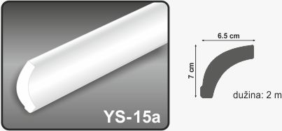 Ugaona lajsna YS-15a