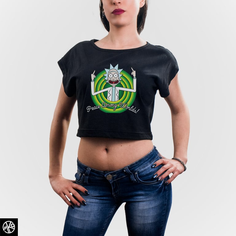 Peace Among Worlds crop top majica