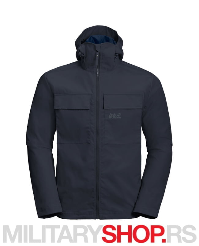 Jesenja jakna teget Jack Wolfskin Storm