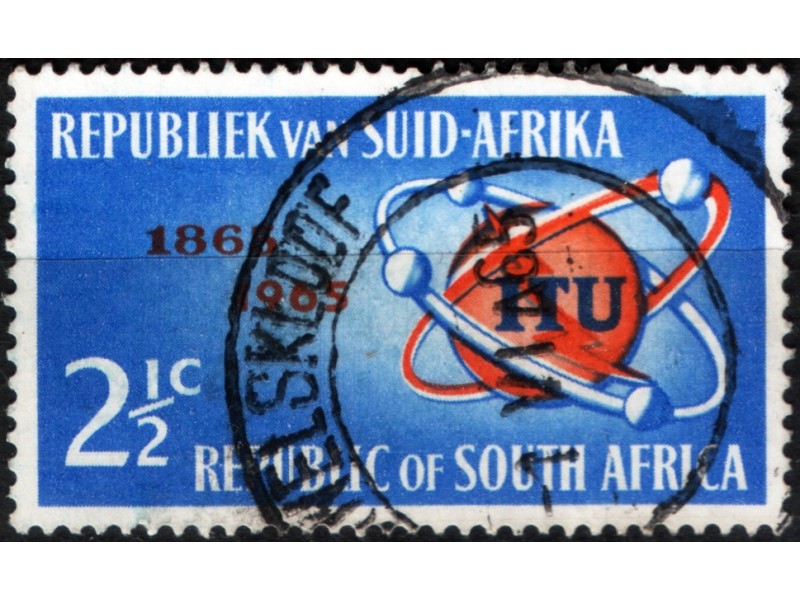 kt051g, 17. maj.1965. RVanSuidAfrika Mi344(-o-)1/3