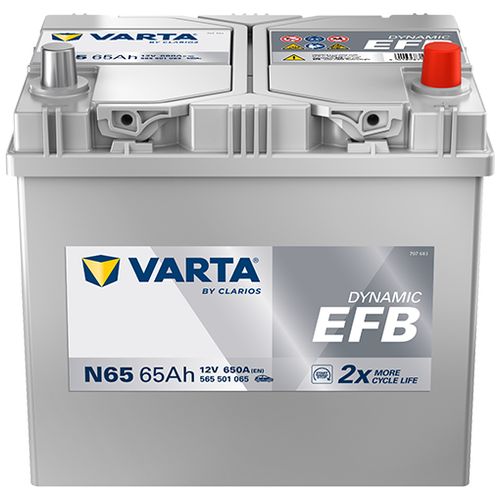 Akumulator VARTA EFB Blue Dynamic Asia 12 V 65 Ah +D