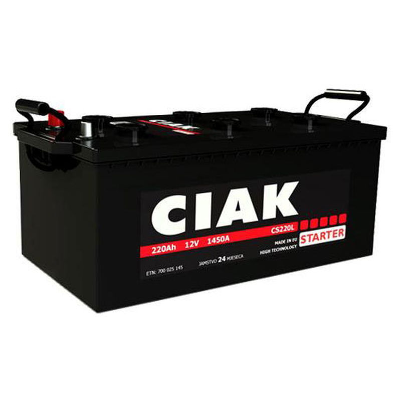 Akumulator CIAK Starter 12 V 220 Ah +L