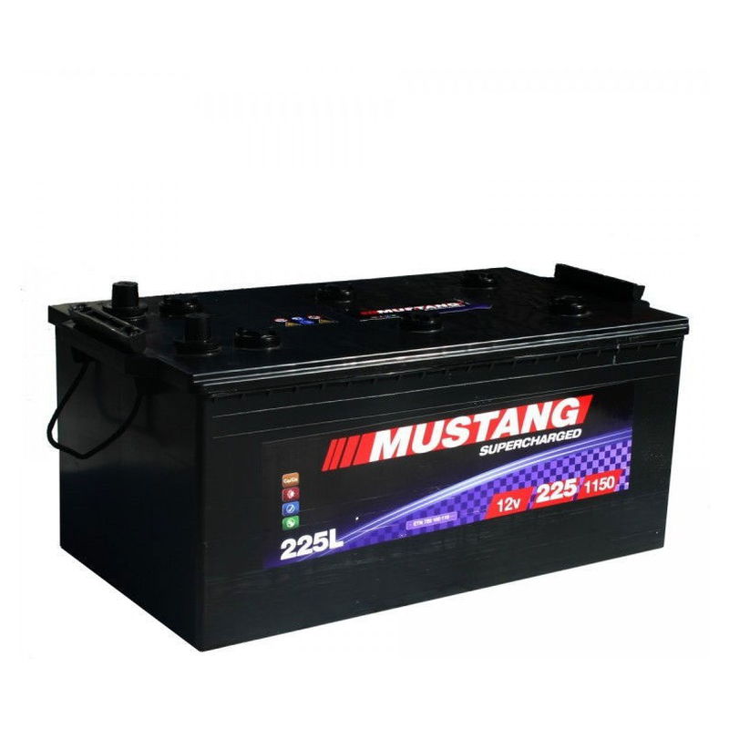 AKUMULATOR MUSTANG SUPERCHARGED 12 V 225 AH