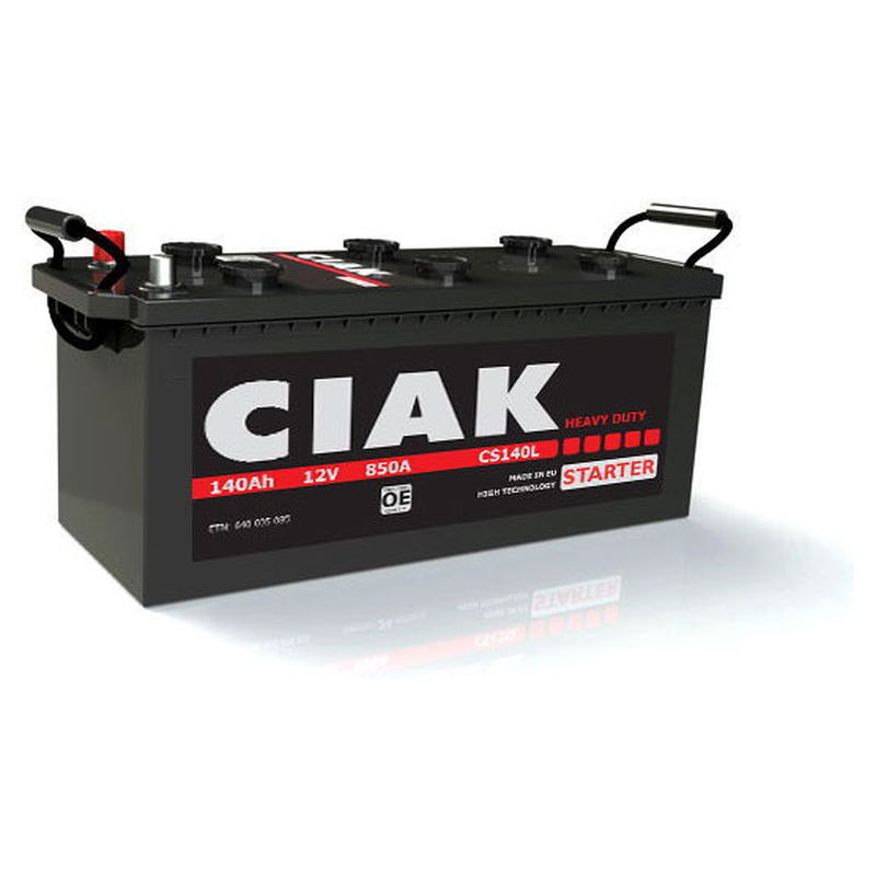 Akumulator CIAK Starter 12 V 140 Ah +L