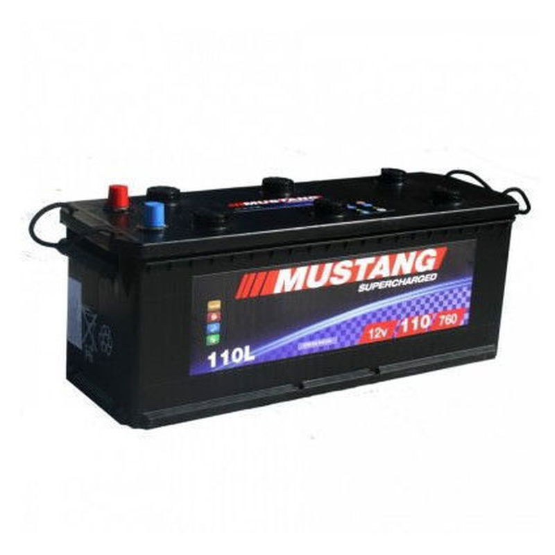 Akumulator MUSTANG Supercharged 12 V 110 Ah +D