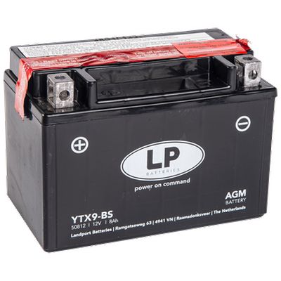 Akumulator za motocikl LANDPORT AGM 12 V 8 Ah +L