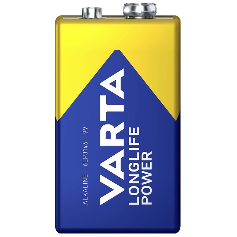 Baterija 9V VARTA SuperLIFE 6F22