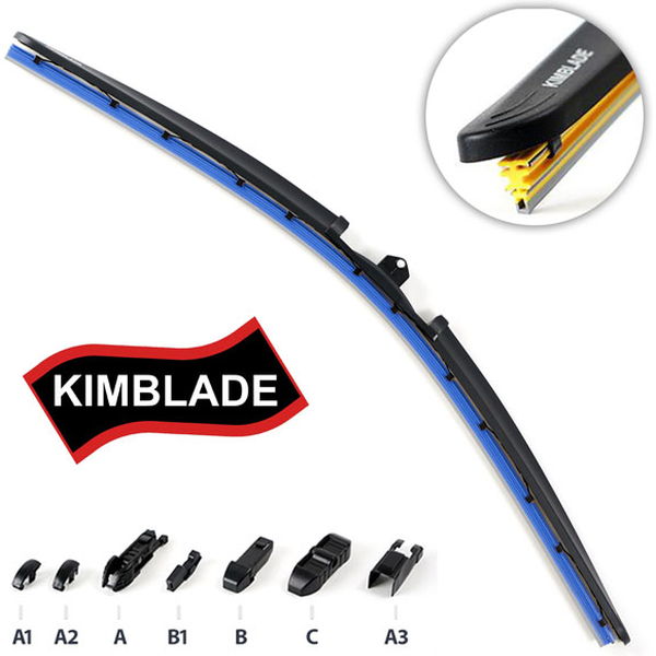 Metlica brisača flat silikonska 70cm KIMBLADE - plava