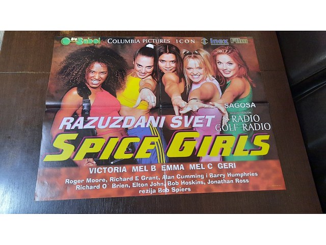 Bioskopski Plakat - Razuzdani svet Spice Girls