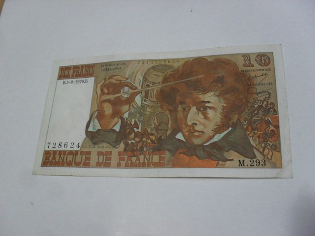 10 FRANCS (1976) - FRANCUSKA