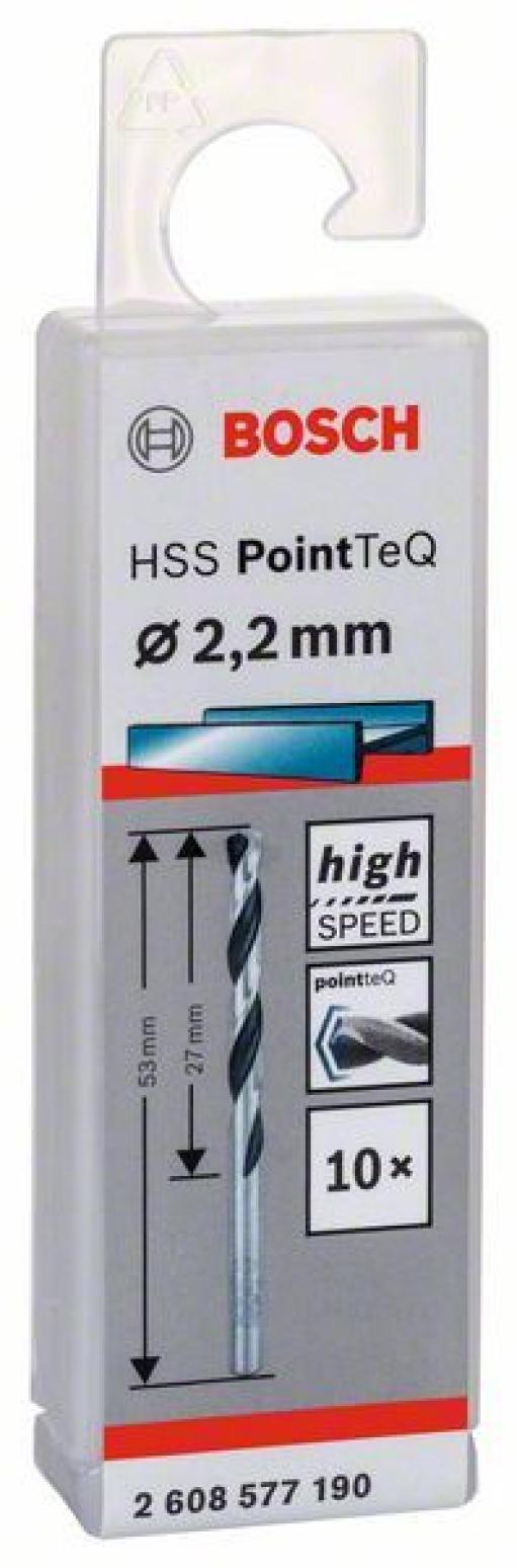 HSS spiralna burgija PointTeQ 2,2 mm Bosch 2608577190