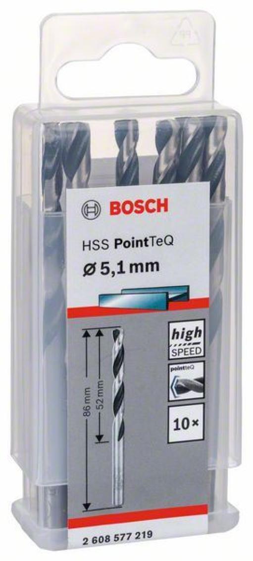 HSS spiralna burgija PointTeQ 5,1 mm Bosch 2608577219