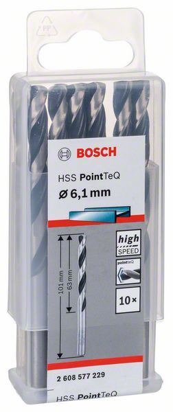 HSS spiralna burgija PointTeQ 6,1 mm Bosch 2608577229