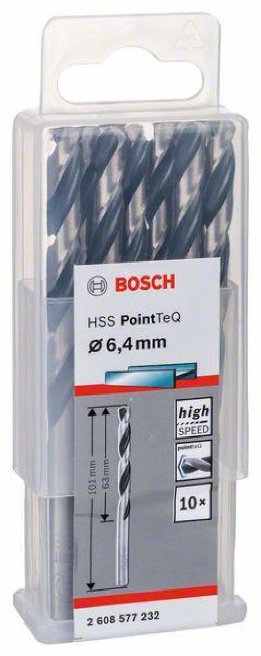 HSS spiralna burgija PointTeQ 6,4 mm Bosch 2608577232