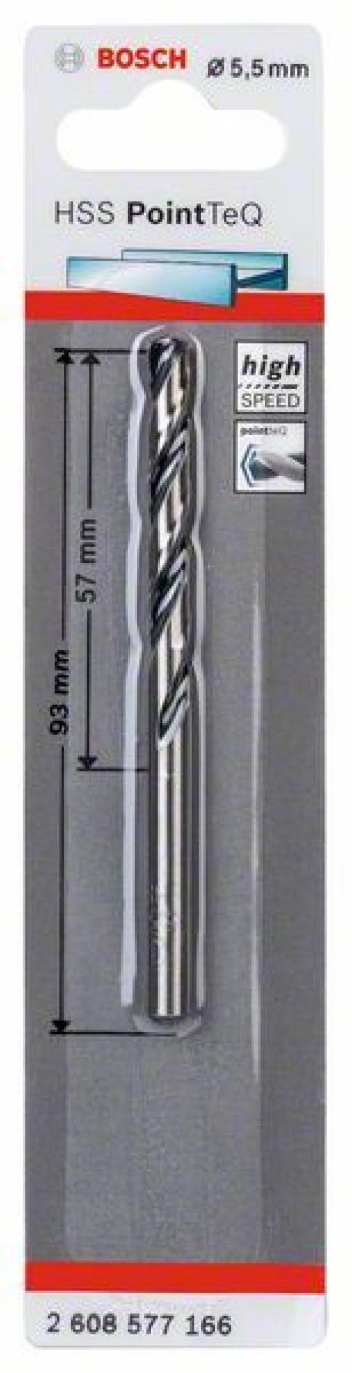 HSS spiralna burgija PointTeQ 5,5 mm Bosch 2608577166