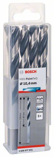 HSS spiralna burgija PointTeQ 10,4 mm Bosch 2608577272