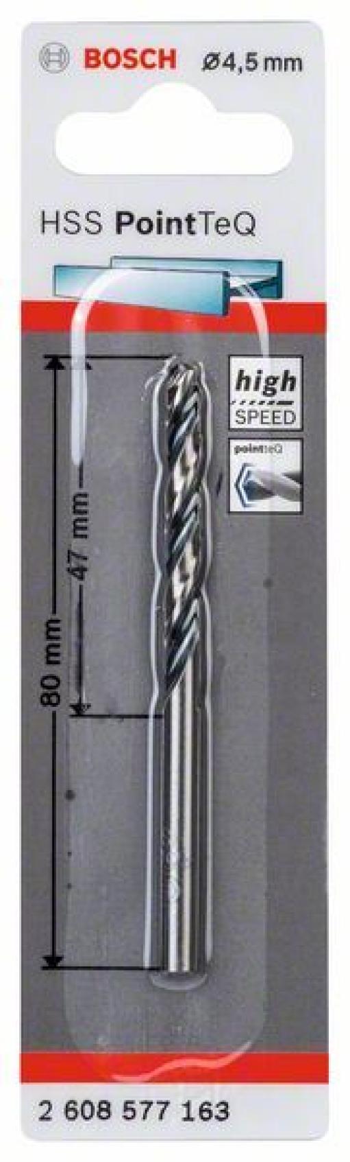 HSS spiralna burgija PointTeQ 4,5 mm Bosch 2608577163