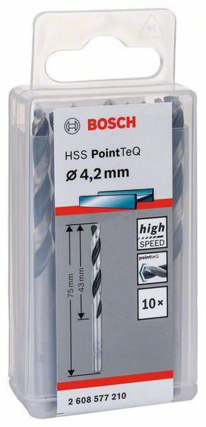 HSS spiralna burgija PointTeQ 4,2 mm Bosch 2608577210