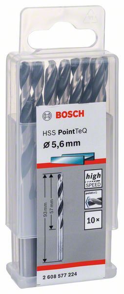 HSS spiralna burgija PointTeQ 5,6 mm Bosch 2608577224