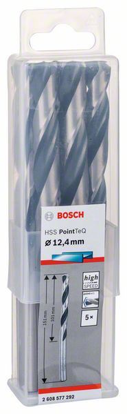 HSS spiralna burgija PointTeQ 12,4 mm Bosch 2608577292