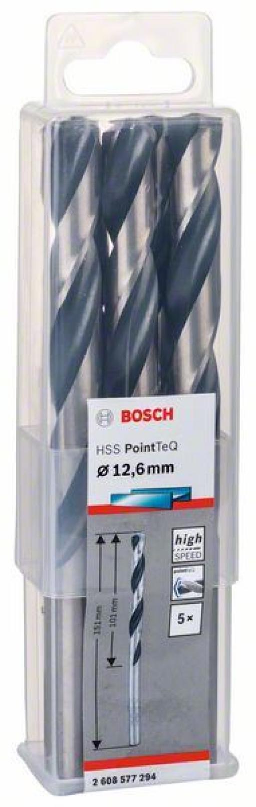 HSS spiralna burgija PointTeQ 12,6 mm Bosch 2608577294