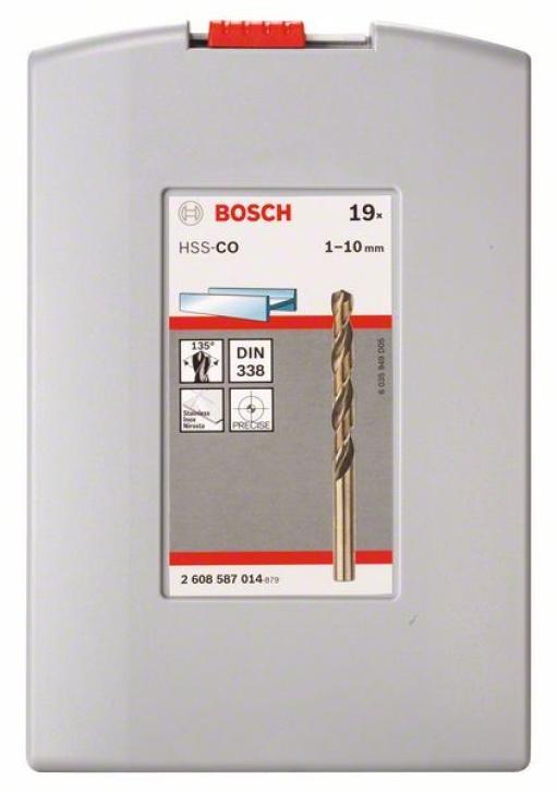 19-delni ProBox set burgija za metal HSS-Co, DIN 338 (Cobalt legura) Bosch 2608587014, 1-10 mm