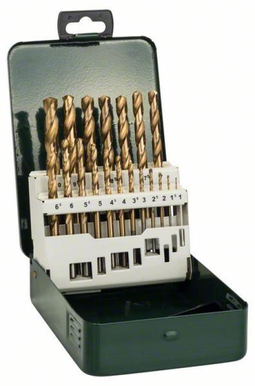 19-delni set burgija za metal HSS-TiN, DIN 338 Bosch 2609255114