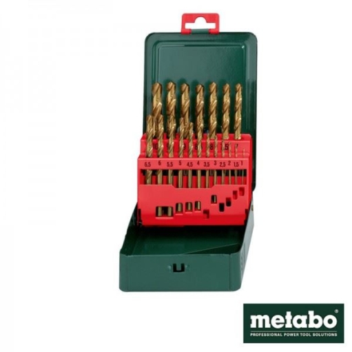 Metabo 627156000 Set 19 kom. burgija za metal HSS-TIN-Ø1-10/