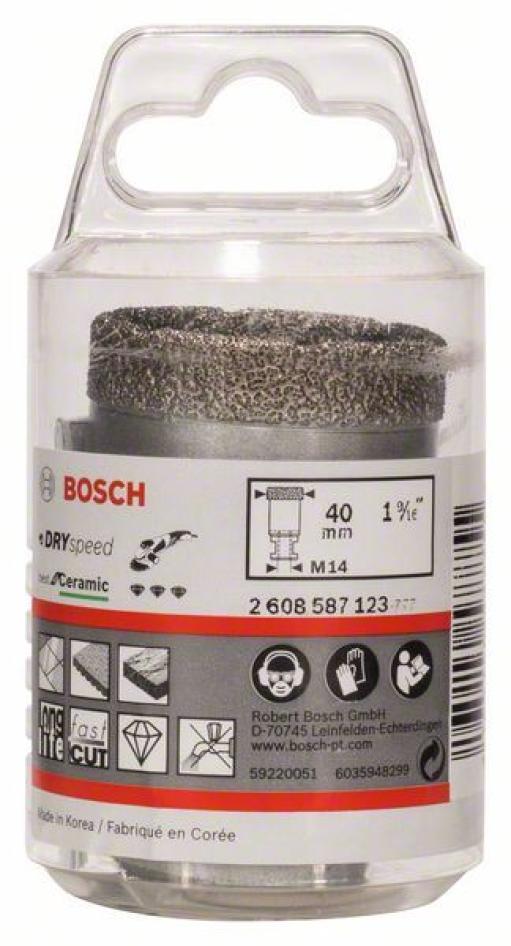 Dijamantska burgija za suvo bušenje Dry Speed Best for Ceramic Bosch 2608587123, 40 x 35 mm