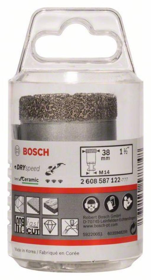 Dijamantska burgija za suvo bušenje Dry Speed Best for Ceramic Bosch 2608587122, 38 x 35 mm