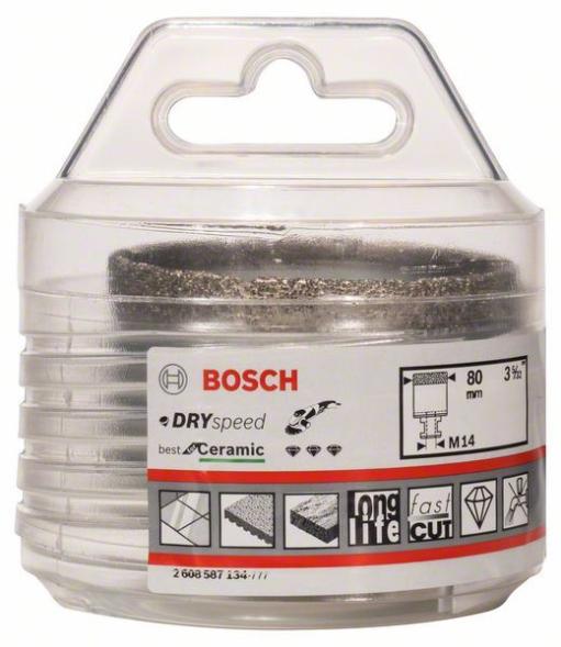 Dijamantska burgija za suvo bušenje Dry Speed Best for Ceramic Bosch 2608587134, 80 x 35 mm