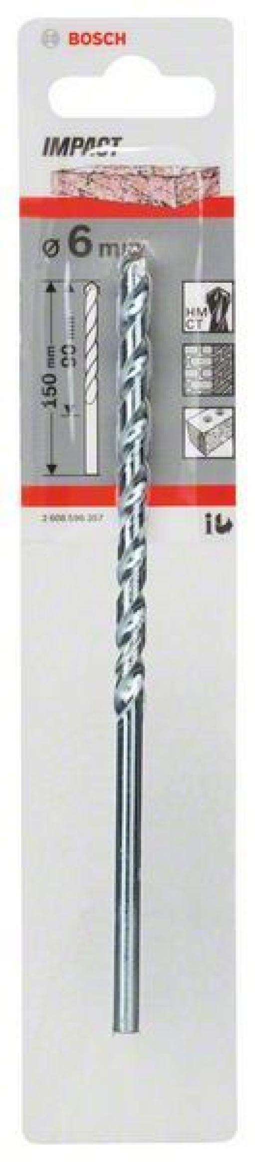 Burgija za kamen CYL-1 Bosch 2608596357, 6 x 90 x 150 mm, d 4,8 mm