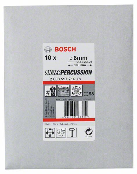 Burgija za beton CYL-3 Bosch 2608597716, 6 x 60 x 100 mm, d 5,5 mm