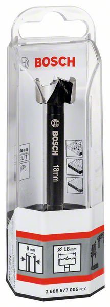 Čeona burgija za klap šarke 18 mm Bosch 2608577005, 18 x 90 mm, d 8 mm, sa zubima