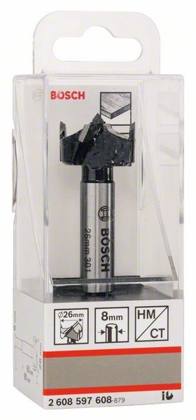 Umetnička burgija, tvrdi metal Bosch 2608597608, 26 x 90 mm, d 8 mm