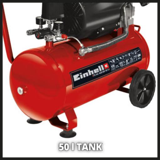 Einhell TC-AC 420/50/10 V Vazdušni kompresor, 2.200W