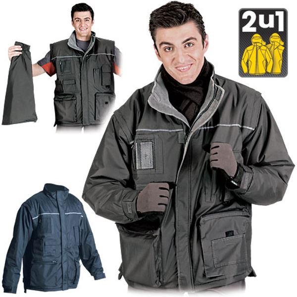 Libra zimska jakna 2 u 1 - 100% PE sa slojem PVC-a, 190 g/m2
