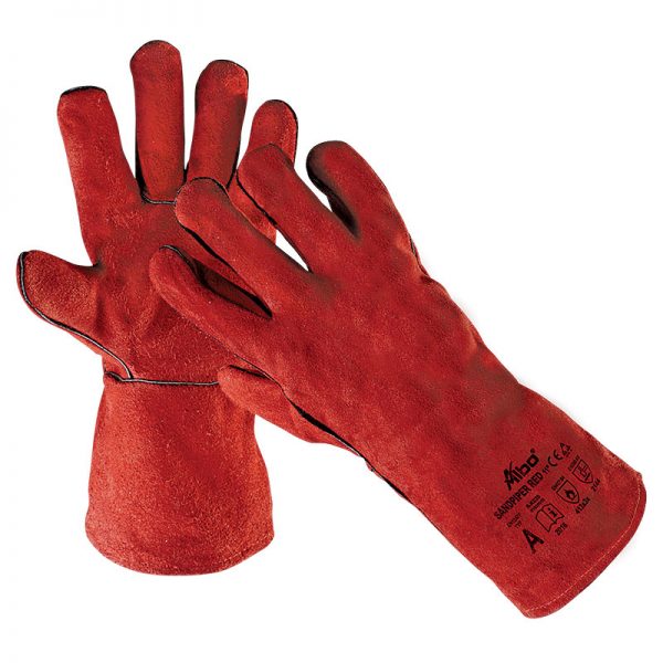 Sandpiper Red - rukavice za zavarivače, od goveđeg špalta