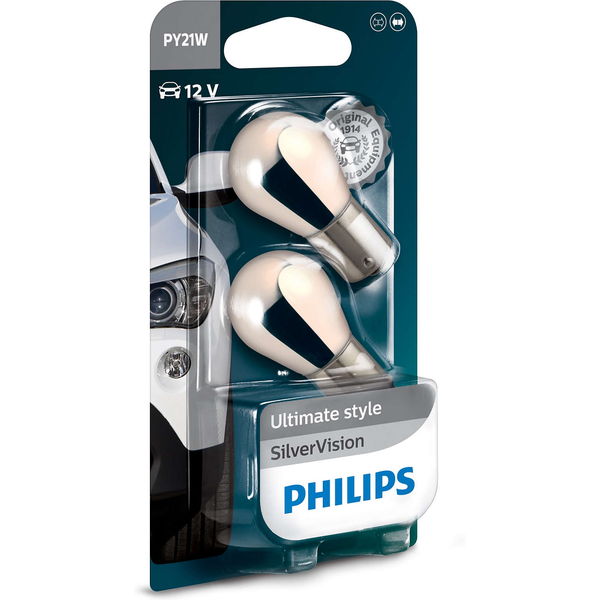 Sijalica P21W PHILIPS Silver Vision - 2 kom.