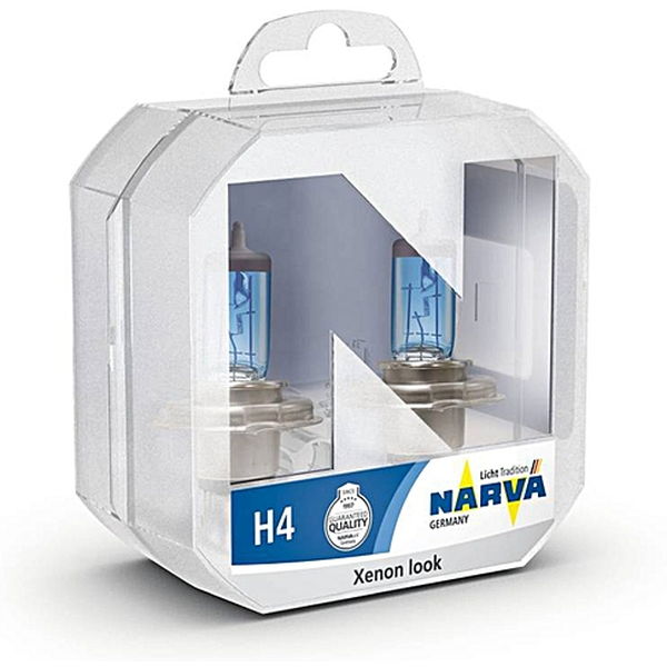 Sijalica H4 NARVA Range Power White - 2 kom.